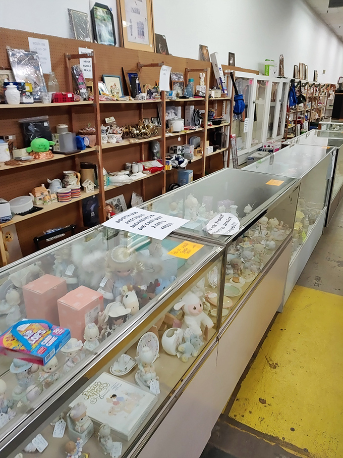 From knick-knacks to perhaps-attacks, this counter is a testament to the saying, "One person's trash is another's treasure."