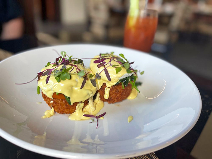 Eggs Benedict, you've met your match! These crab cake Benedicts are the breakfast of champions – if champions start their day with a seafood extravaganza.