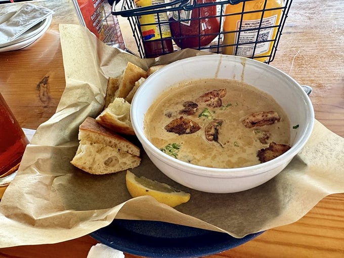 These "drunkin shrimp" look like they've been living it up at Mardi Gras. A crispy, golden party on a plate!