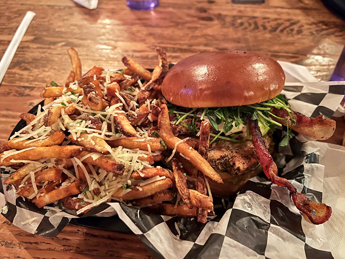 El Pollo Verde: Where Mexican flavors and American comfort food have a delicious love child. It's a fiesta in every bite!