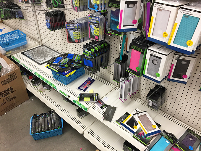 Forgot your phone charger? The electronics section saves vacations from digital despair while leaving souvenir money intact.