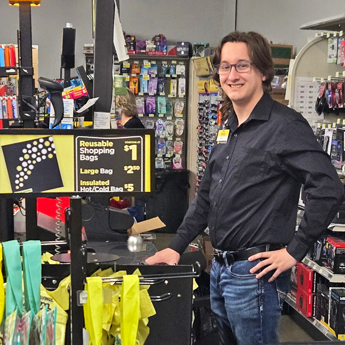 Meet the unsung hero of affordable shopping – the Dollar General employee. With a smile that could light up the bargain bin, they're the captain of this ship of savings.