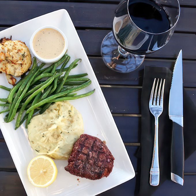 Surf meets turf in this epic showdown. Spoiler alert: Your stomach wins, no matter which side you choose.