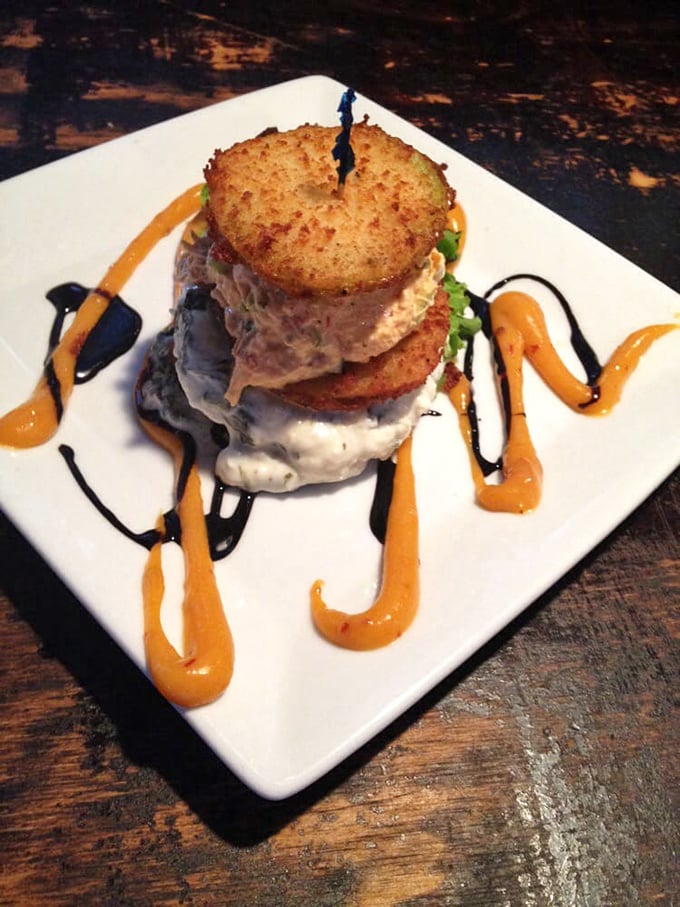 Fried green tomatoes: Proof that sometimes the best things in life are green and crispy.
