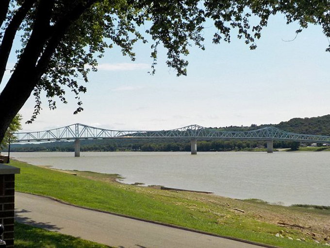 Bridging the gap between past and present, this iconic span over the Ohio River is Madison's very own "Bridge Over Troubled Water."