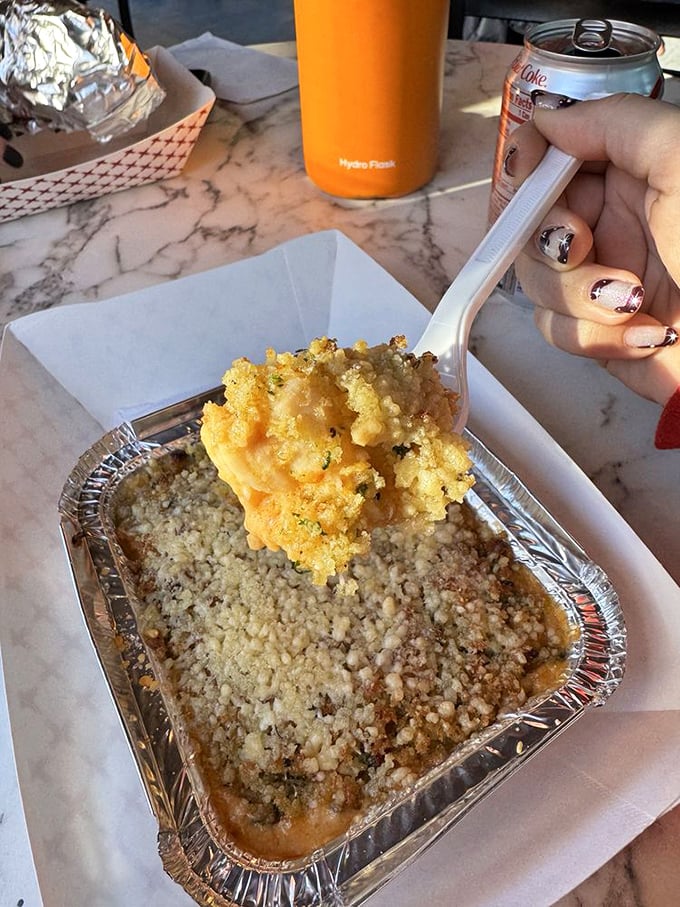 Lobster pie: where comfort food meets luxury. It's like a warm hug from the ocean, wrapped in a flaky crust.