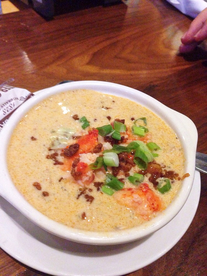 Lobster corn chowder: where surf meets turf in a bowl. It's like summer decided to take a delicious swim.