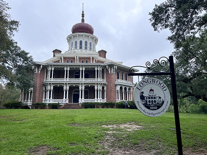 Longwood: The ultimate fixer-upper! This octagonal oddball is proof that sometimes, unfinished business can be a work of art. Talk about open-concept living!