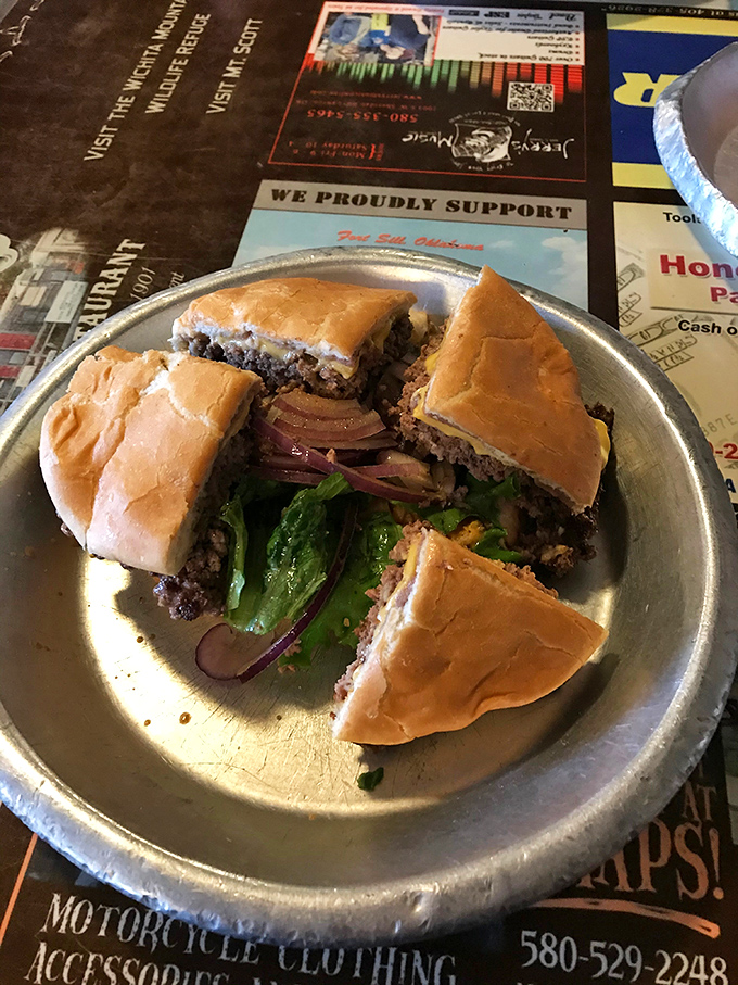 The Meers burger: Proving that sometimes, the best things in life come between two buns.