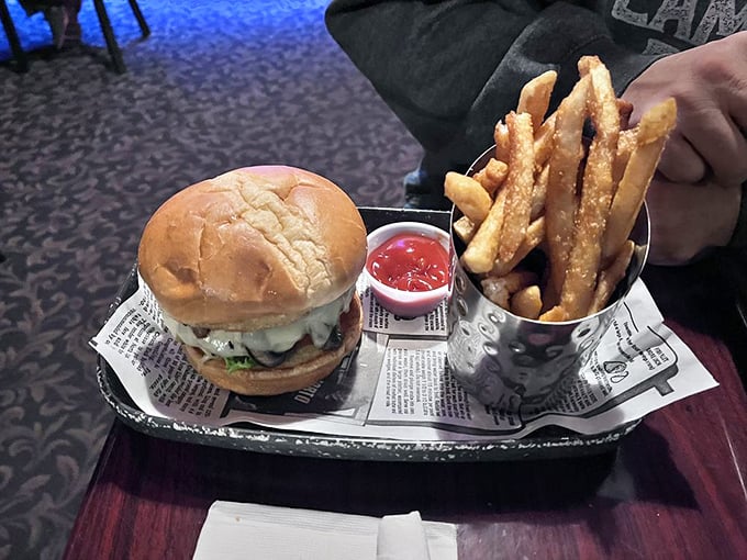 This is what happens when the basic becomes transcendent&mdash;house-made chips so crisp they practically perform a symphony in your mouth.