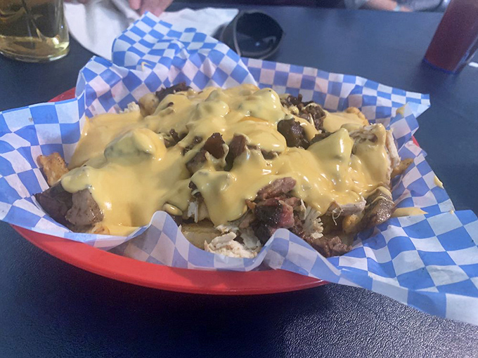 Nacho average appetizer! These loaded nachos are like a fiesta in your mouth, Alaska-style.