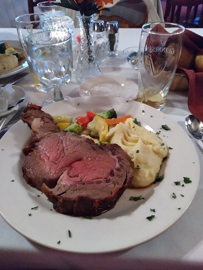 A feast fit for a king, or just a really hungry history buff. This prime rib could unite the colonies all over again.