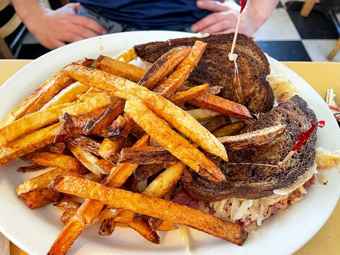 The Reuben: A sandwich so good, it could bring peace to warring nations. Or at least to your taste buds.