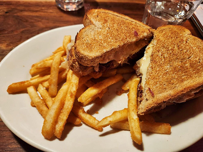 Meet the Reuben that sailed the seven seas! This sandwich is stacked higher than a lighthouse, with enough flavor to guide you safely to food nirvana.