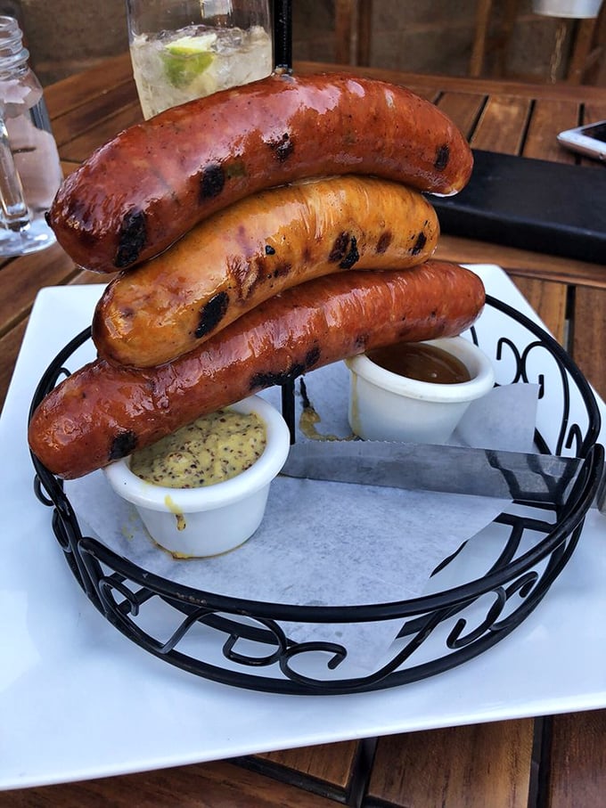 Sausage fest, anyone? These grilled beauties are so photogenic, they could star in their own cooking show. Move over, hot dog!