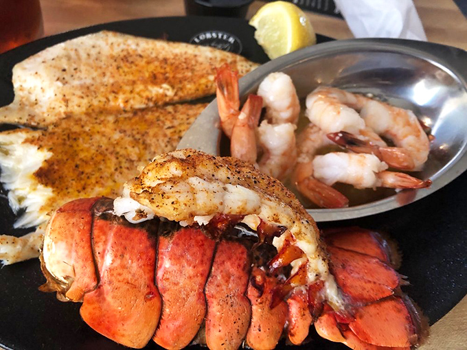 A seafood lover's dream team. This trio could give The Three Tenors a run for their money in the performance department.