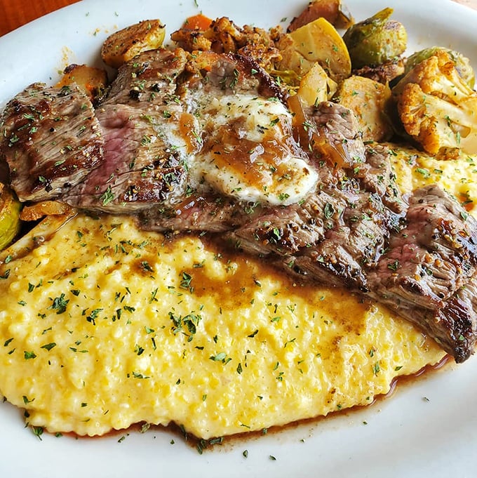 Steak your claim on flavor town! This skirt steak and its sidekicks are ready to dance the cha-cha on your taste buds.