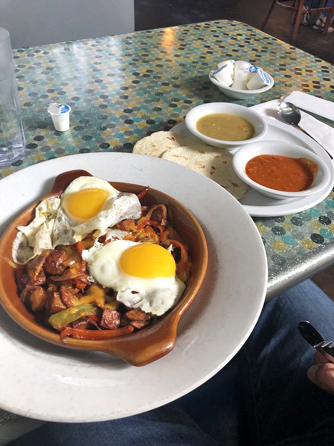 Fiesta in a bowl! This Southwest breakfast is like a mariachi band for your mouth &ndash; colorful, lively, and guaranteed to wake up your senses.