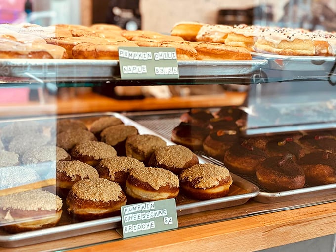 A flavor for every mood! From classic to quirky, these donuts are like a Rolodex of deliciousness.