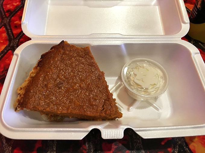 Sweet potato pie perfection: A slice of Southern comfort that'll make your taste buds do a happy dance.