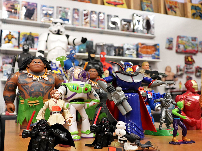 Toy Story meets reality! This booth is where childhood dreams come true for kids and the young at heart alike.