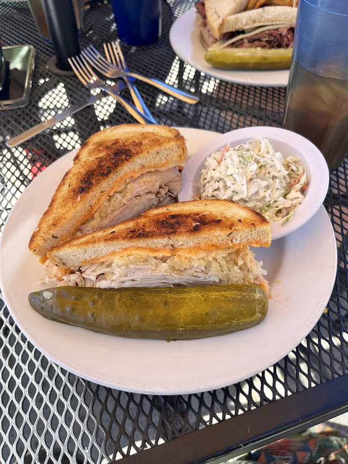 The Turkey Reuben: For when you want to feel virtuous but can't resist the siren call of melted cheese and tangy sauerkraut.