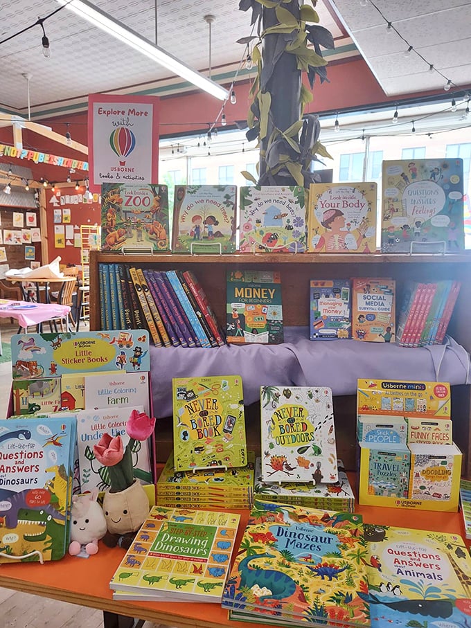 Explore more than just words! Usborne's vibrant educational books make learning as fun as a day at the carnival.