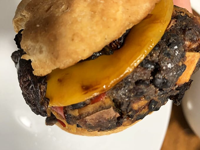 Behold, the burger that defies expectations! This gluten-free patty proves you can have your burger and eat it too.
