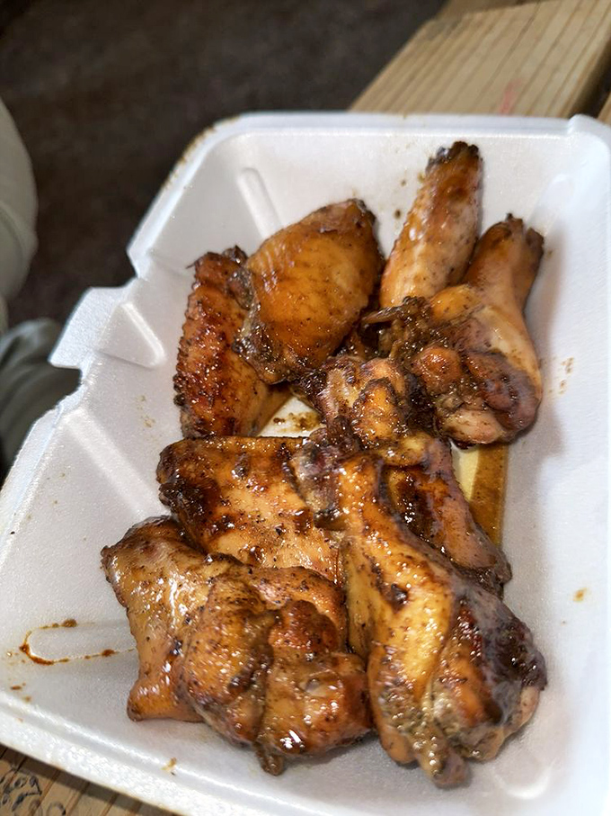 Wings so crispy, they could probably fly again. But trust me, the only place these beauties are going is straight to flavor town.