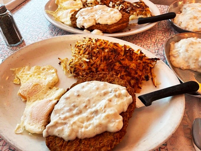 Chicken fried steak: Where comfort food meets culinary artistry. Crispy, creamy, and oh-so-satisfying. Your fork is about to embark on a flavor adventure!