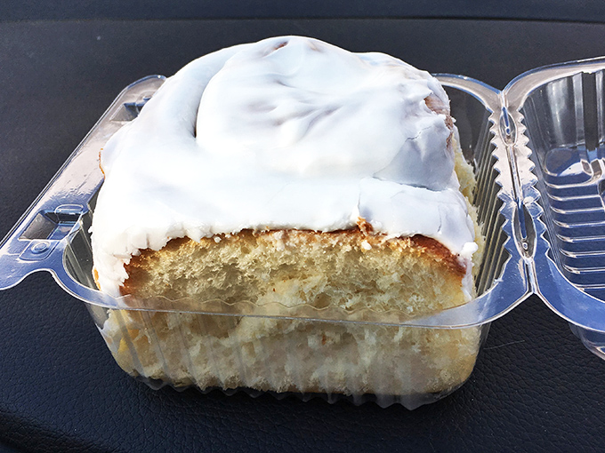 Cinnamon roll or pillow of heaven? This gooey masterpiece could make angels weep with joy.