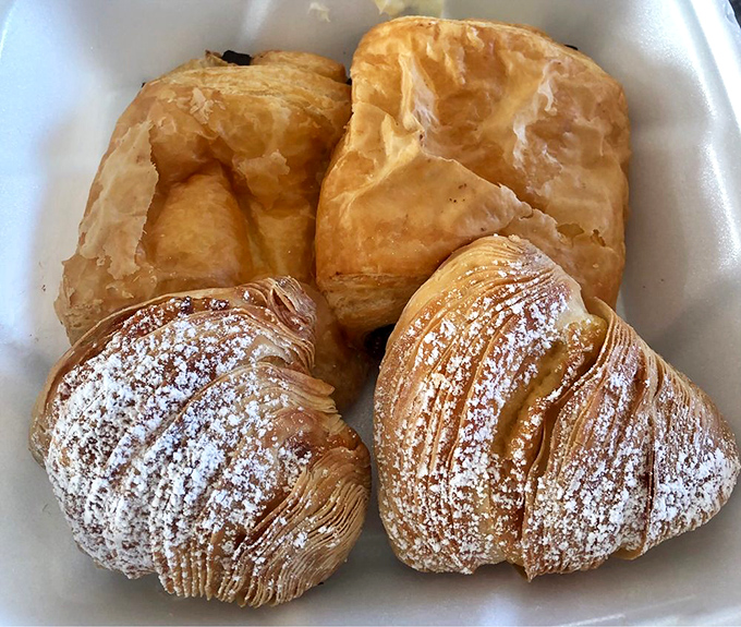 Flaky perfection! These croissants are so buttery, they could probably solve world peace if we just shared them at UN meetings.