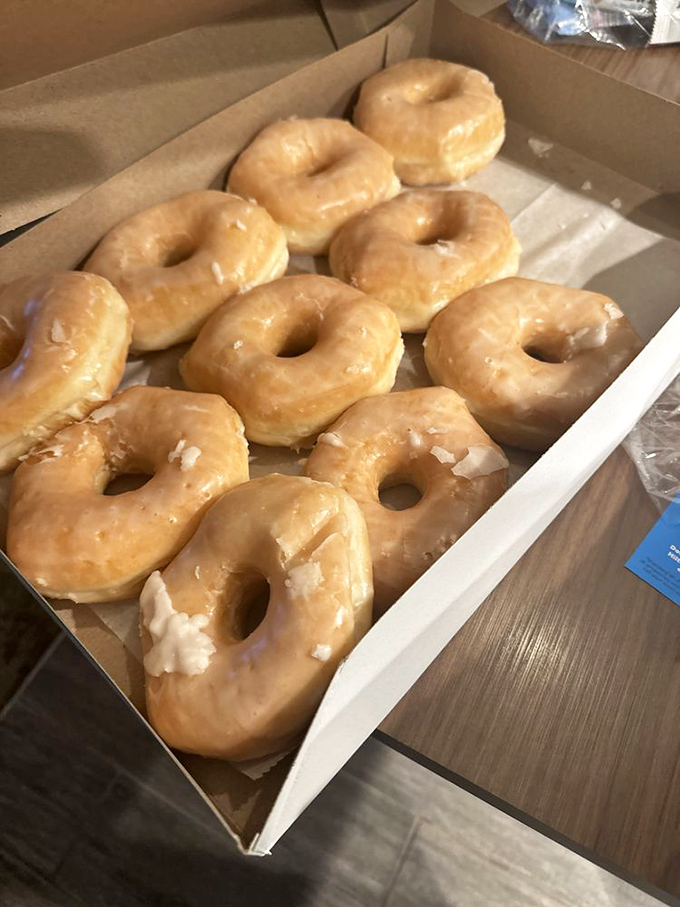 Glazed and confused? Not these beauties. These doughnuts are so perfectly glazed, they could double as mirrors. Time to make Homer Simpson proud!