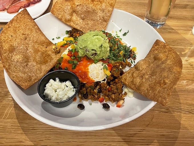 Huevos Rancheros: Where breakfast meets fiesta! It's like your taste buds decided to take a vacation south of the border.