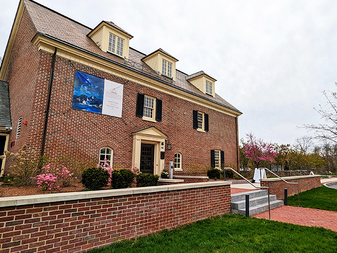 This isn't your grandma's stuffy museum. It's a portal to the past, wrapped in brick and topped with dormer windows.