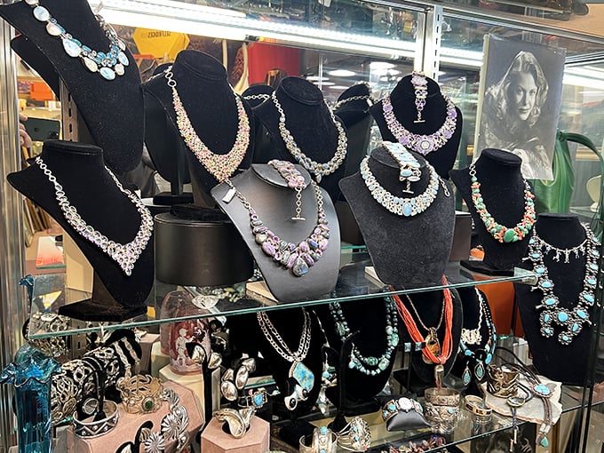 Neck candy that would make Mr. T jealous. These stunners are ready to jazz up your sweater game and make you the toast of any Alaskan soir&eacute;e.