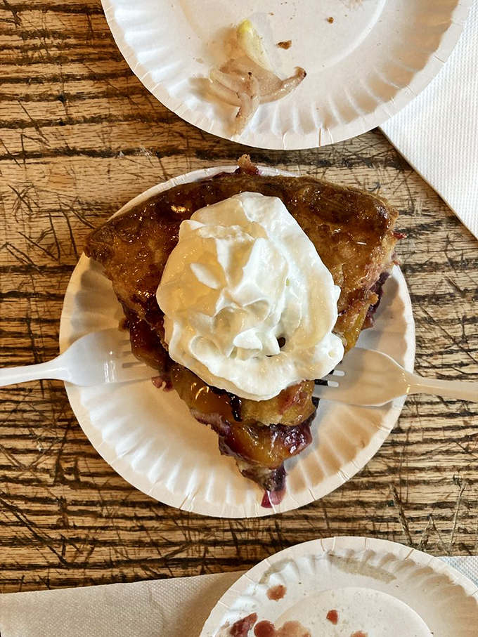 Sweet dreams are made of this. A slice of heavenly pie that would make grandma proud (and a little jealous).