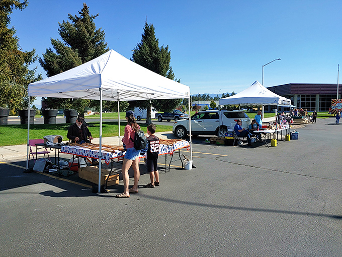 The universal language of bargain hunting is spoken fluently here. It's like a United Nations of unique finds!