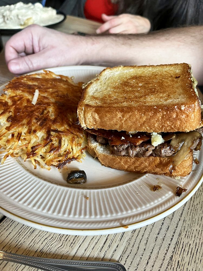 The sandwich that launched a thousand ships&mdash;or at least a few hundred satisfied customers. Paired with those golden hash browns, it's a dynamic duo.