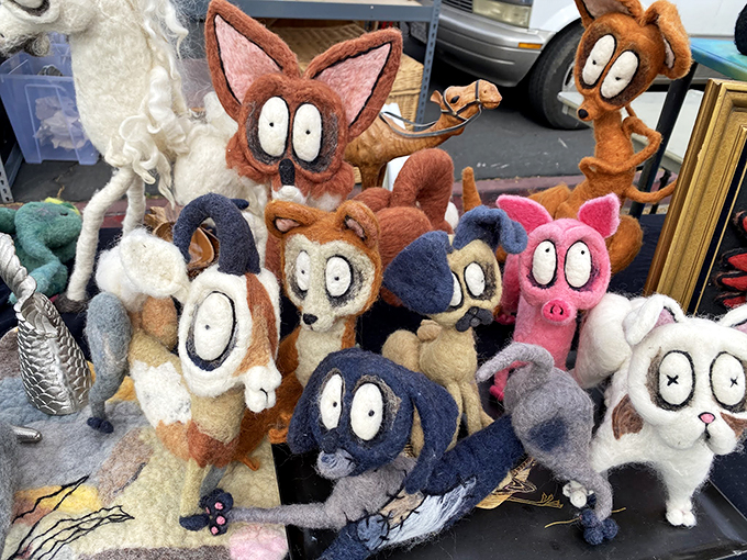 It's a felt menagerie! These handcrafted critters are ready to hop, skip, and jump into your heart &ndash; no feeding required.