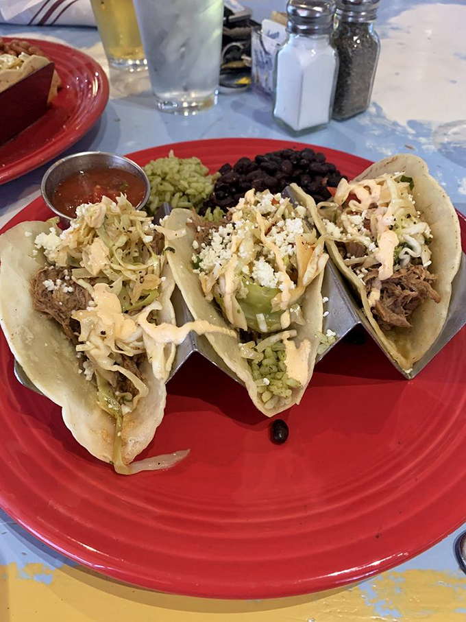 Taco 'bout a flavor fiesta! These handheld happiness machines are like a mariachi band for your taste buds.