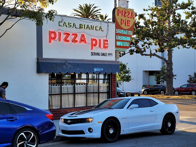 Step back in time at Casa Bianca! This LA classic has been serving up slices since 1955 &ndash; that's older than most Hollywood careers!