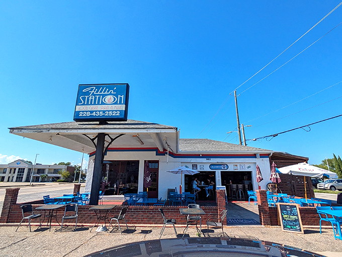 Fillin' Station: Pump up your appetite! This converted gas station now fuels hungry souls with seafood that's off the hook.
