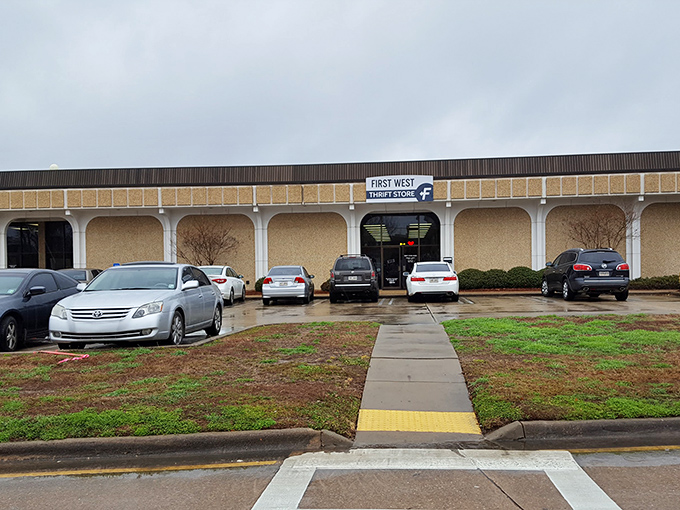 "First West, but not least! This unassuming facade hides a treasure trove of secondhand surprises."