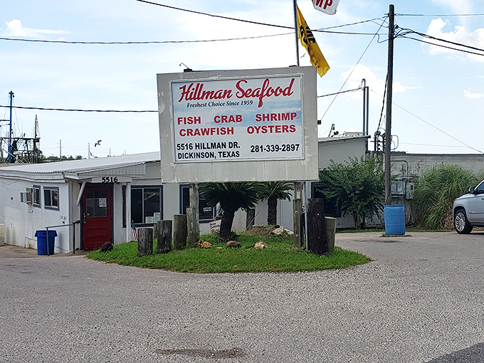 Hillman's: Serving up ocean-fresh goodness since 1959. It's like a time machine that only goes to the land of perfect seafood.