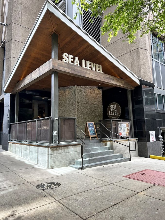 Sea Level NC: Bringing the coast to the city! This sleek spot proves you don't need sand between your toes to enjoy top-notch seafood.
