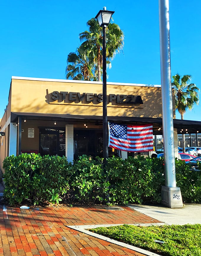 Steve's Pizza: Where slices are bigger than your average beach towel. Miami's old-school pizza joint that's stood the test of time.