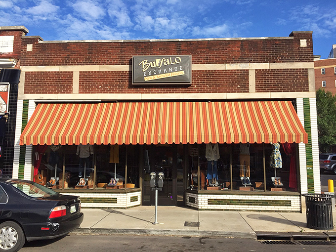 No actual buffaloes exchanged, but plenty of style swapped! Buffalo Exchange is Nashville's coolest clothing carousel.