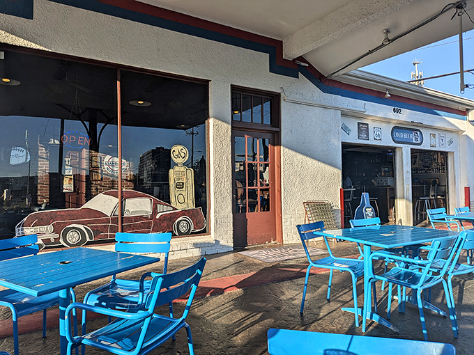 From unleaded to unbeatable eats: The Fillin' Station proves that sometimes the best culinary destinations come in unexpected packages.