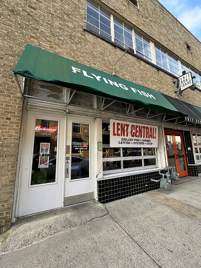 Who says you need a coast for great seafood? Flying Fish brings the beach to the city, minus the sunburn.